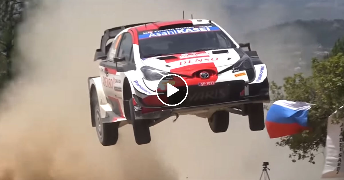 VIDEO: WRC Rally Italy Highlights #2 (Big Jumps & Crash) | Rallysupport