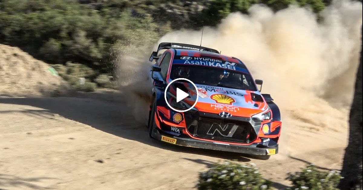 VIDEO: Flat Out WRC Rally Italy Day 1 action! | Rallysupport