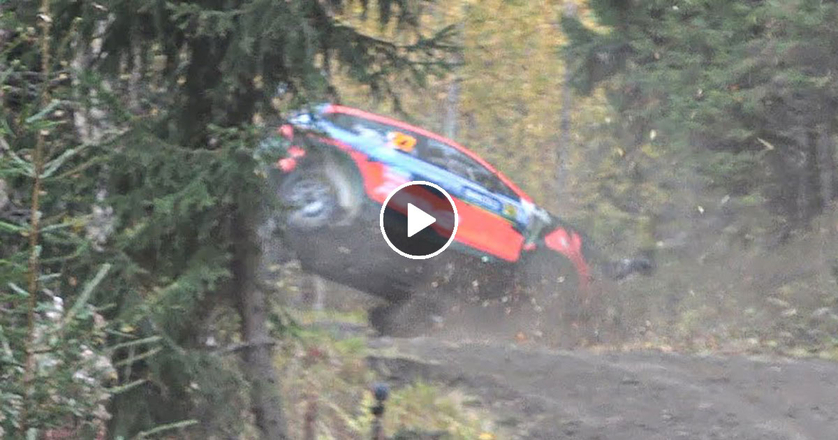 VIDEO - WRC Rally Finland 2021 Day 2 | Crash & Max Attack | Rallysupport