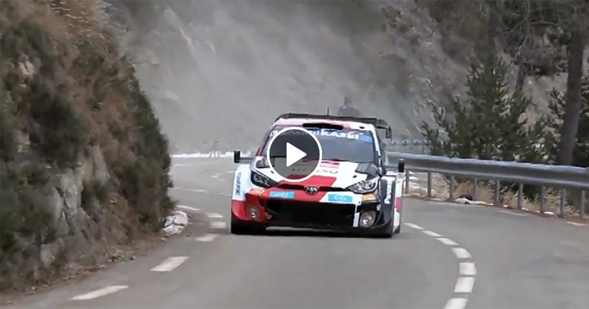 VIDEO: WRC Rallye Monte Carlo 2023 - Day 2 High Speed section ...