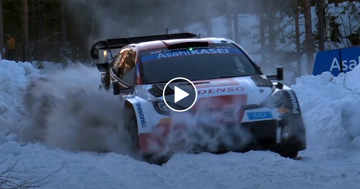 VIDEO: WRC Rally Sweden 2023 - Best of (Speed & Action) | Rallysupport