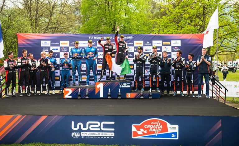 WRC Croatia Rally: Evans wins to take joint championship lead ...