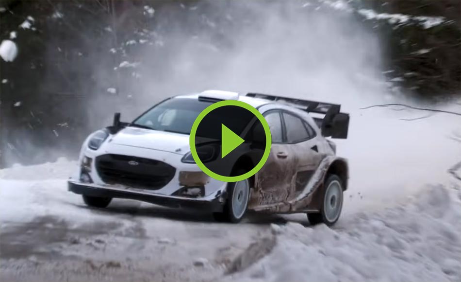 VIDEO: Armstrong test pre WRC Rallye Monte-Carlo 2026 - Ford Puma Rally1