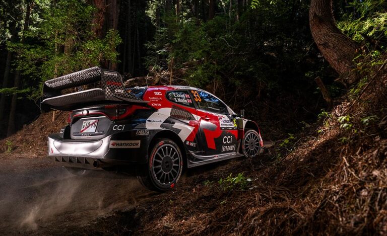 WRC Japan: Evans leads Ogier after Day 2, Solberg crashes | Rallysupport